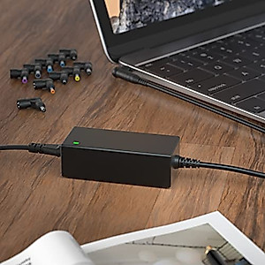 Powseed Universal Laptop Charger 45W Power Adapter for Asus Dell hp Acer Samsung Sony Toshiba Fujitsu Delta NEC Liteon and More Chromebooks Ultrabook Laptop Notebook Computer