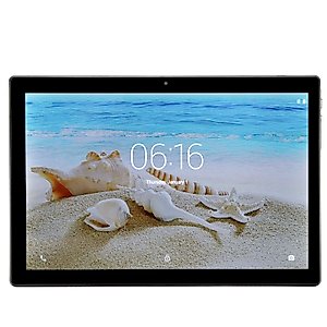 10 Inch HD Tablet, Dual SIM Dual Standby Calling Tablet, 4GB 64GB Octa Core CPU, IPS Display 5G WiFi HD Tablet (Silver Grey)