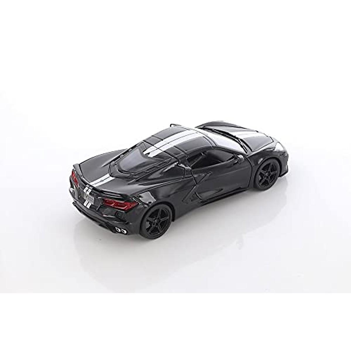 2020 Chevy Corvette Stingray Z51 Coupe, Black - Maisto 31527BK - 1/24 Scale Diecast Model Toy Car
