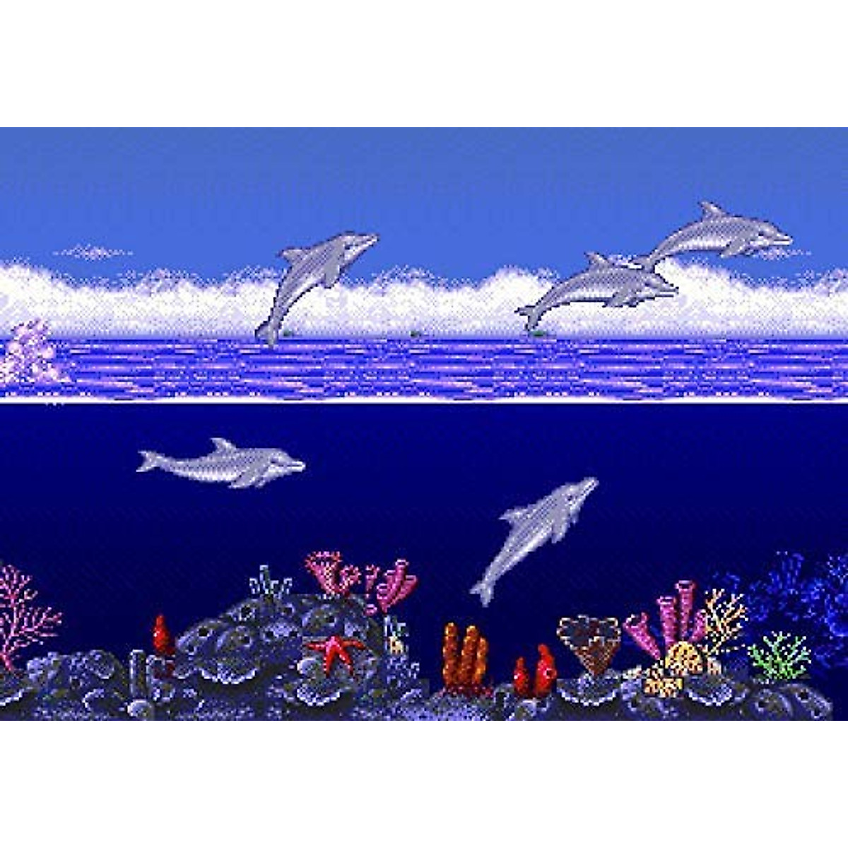 Ecco the Dolphin (Sega Genesis) - Reproduction VIdeo Game Cartridge