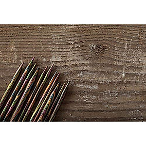 Knit Picks Options Wood Interchangeable Knitting Needle Set - US 4-11 (Rainbow)