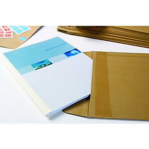 Fellowes 1.5mm Thermal Binding Covers - 1-8 Sheet Capacity - Pack of 100 White Thermal Binding Covers