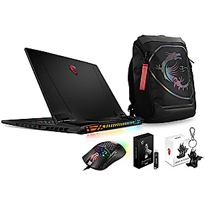 EXCaliberPC 2022 MSI Titan GT77 12UGS-009 (i7-12800HX, 32GB RAM, 1TB NVMe SSD, RTX 3070Ti 8GB, 17.3" 4K UHD, Windows 11 Pro) Gaming Laptop