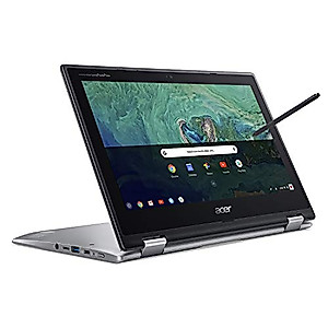 Acer Chromebook Spin 11 Convertible Laptop, Intel Celeron N3350, 11.6" HD Touch Display, 4GB DDR4, 32GB eMMC, 802.11ac WiFi, Wacom EMR Pen, CP311-1HN-C2DV