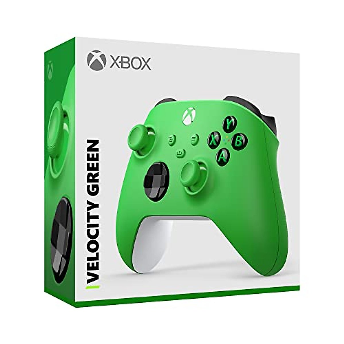 Xbox Core Wireless Controller – Velocity Green – Xbox Series X|S, Xbox One, and Windows Devices