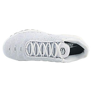 Nike Men's Air Max Plus Triple White, White/White/Black/Cool Grey, 11
