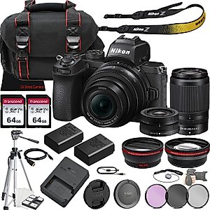 Nikon Z 50 Mirrorless Camera with NIKKOR Z DX 16-50mm f/3.5-6.3 VR Lens Kit