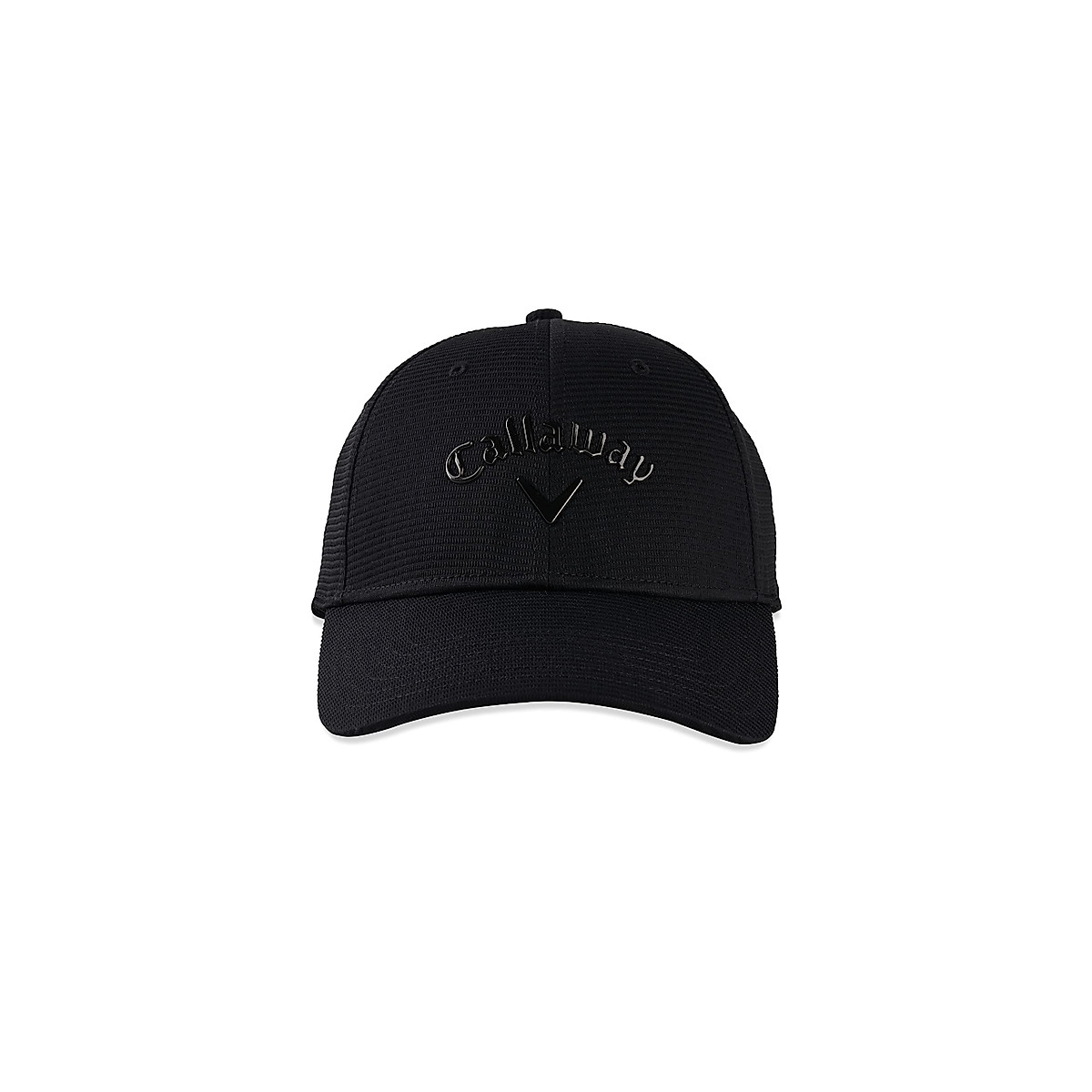 Callaway Unisex Adult Baseball Cap Hat, Black/Black