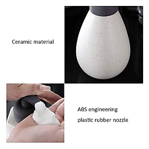 Refillable Liquid Hand Soap Dispenser Hand sanitizer Bottle Lotion Dispenser Pump Foaming Hand Soap Dispenser Ceramics Soap Foam Dispenser (23.7oz) Big Capacity Soap Dispenser Refillable and Eco Frien