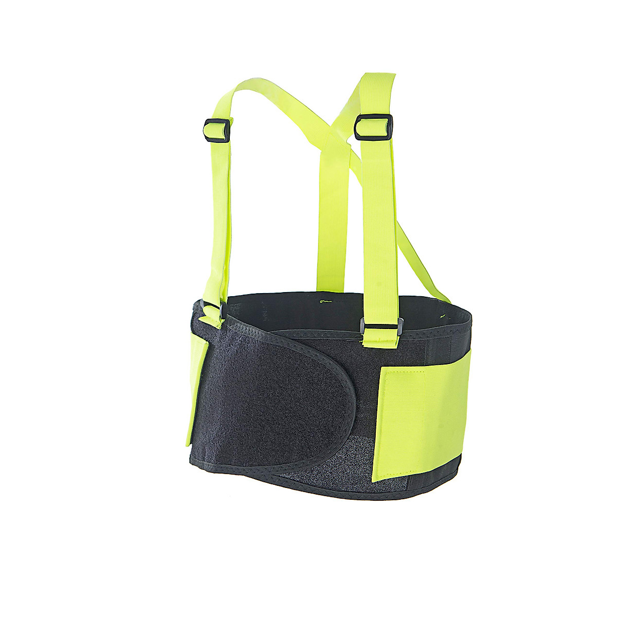 Cordova Back Support Belt with Attached Suspenders, Quick Adjust Elastic Outer Panels
