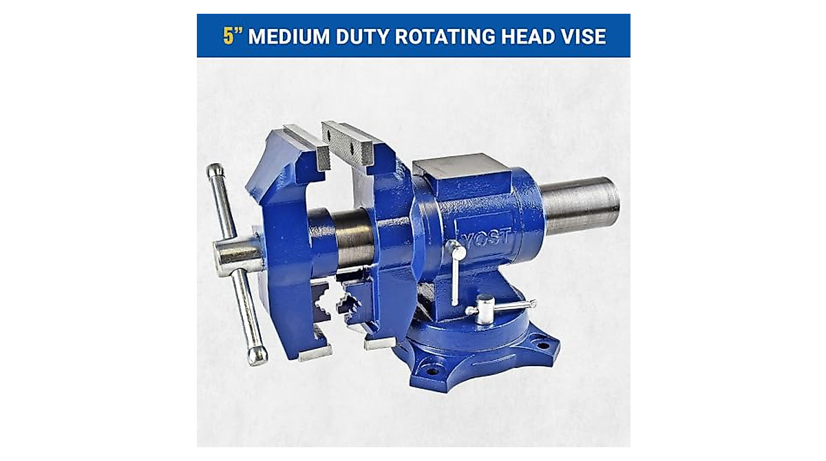 Yost Vises 750-E Multi-Jaw Rotating Vise – Secure & Versatile