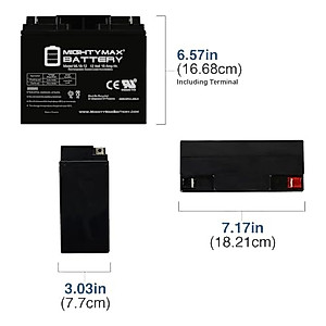 Mighty Max Battery 12V 18AH SLA Replacement Battery for 1150 Jump Starter