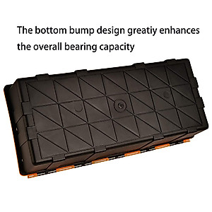 17-Inch Three-Layer Plastic Storage Box/Tool Box/Sewing Box Organizer, Multipurpose Organizer and Portable Handled Storage Case for Art Craft and Cosmetic (Style A)