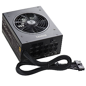 EVGA 210-GQ-1000-V1,1000 GQ, 80+ GOLD 1000W, Semi Modular, EVGA ECO Mode, 5 Year Warranty, Power Supply,Black