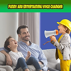 Megaphone for Kids - Cool Voice Changer Toy for Kids - Record & Play and Siren - Ideal Gift for Boys & Girls Ages 5-6-7-8+ Years old - Voice Changing Device - Cool Outdoor Toys Gift Ideas for Kid