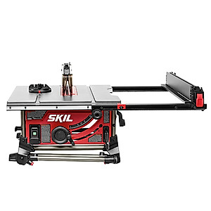 SKIL 15 Amp 10 Inch Portable Jobsite Table Saw with Folding Stand- TS6307-00