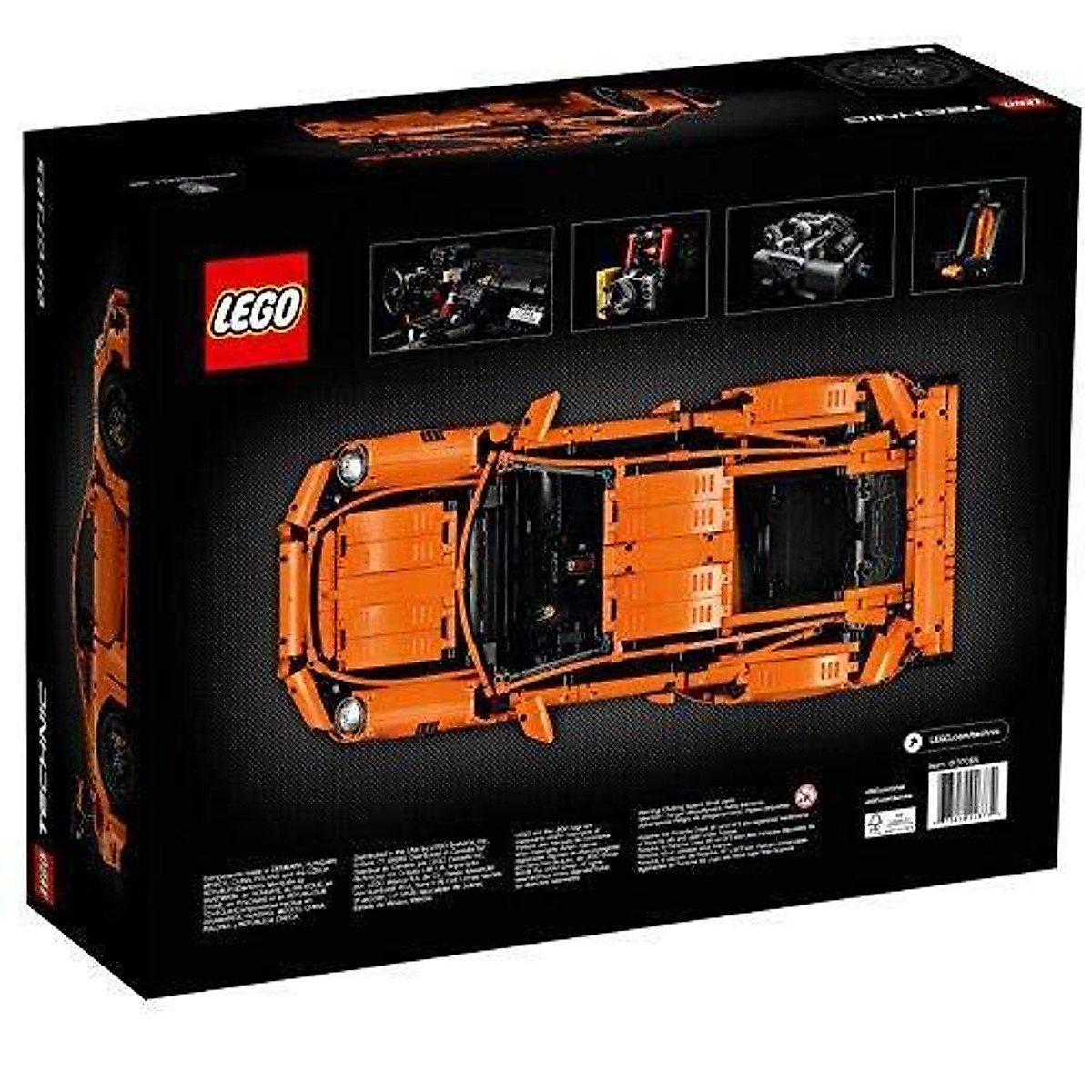LEGO Technic Porsche 911 GT3 RS (2,704 Pieces)