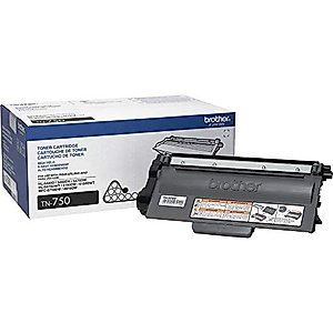 Brother TN750 Toner Cartridge (Black) in Retail Packaging