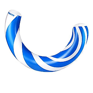 Poolmaster Inflatable Curved Swimming Pool Noodle Pool Float 44 Wide x 6 Diameter, deflated