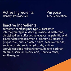 Panoxyl 4% Benzoyl Peroxide Acne Creamy Wash 6 oz (Pack of 2)