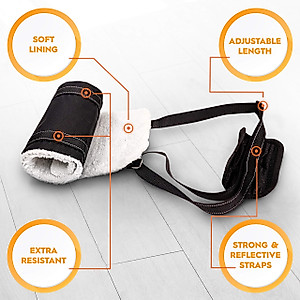 Pet Friendz Dog Lift Harness for Rear Legs - Dog Sling for Rear Legs, Rehabilitation Sling Harness, Dog Lift, Support Harness to Help Lift Dogs Rear for Canine Aid - Large Breed