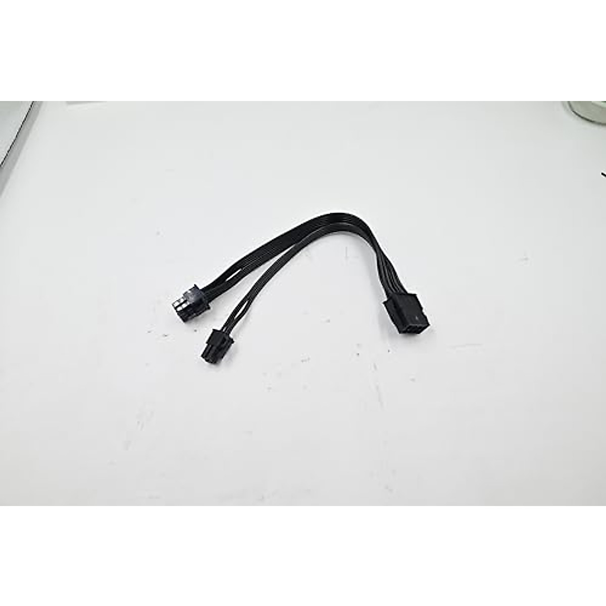 COMeap 8 Pin to 4 Pin CPU Power Adapter, CPU 8 Pin Female to CPU 8 Pin ATX 4 Pin Male Converter Extension Cable for Motherboard 9.5-inch(24cm)