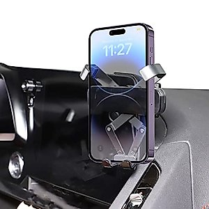 CHEAYAR Phone Mount Compatible with Chevrolet Corvette C8 2020-2023, C8 Accessories Car Phone Holder Mount (Style A)