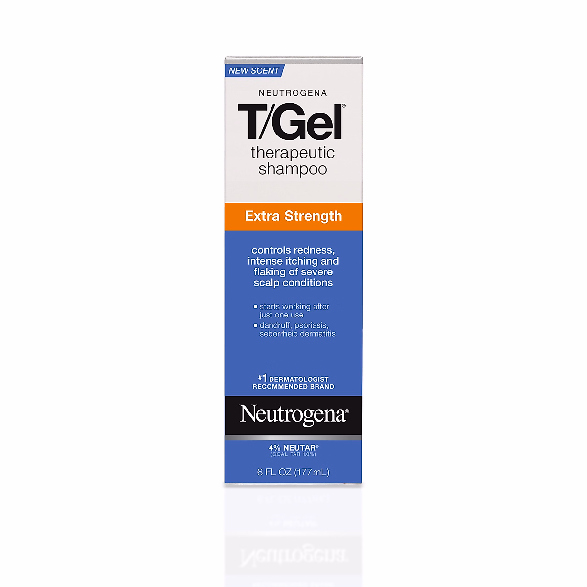 Neutrogena T/Gel Therapeutic Shampoo, Extra Strength, 6 Ounce