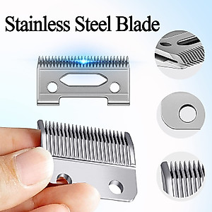 Roziapro Replacement Hair Clipper Blade, Stainless Steel, Fits Multiple Trimmer Models