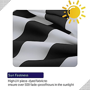 idee-home Outdoor Chair Cushions Set, Thick Outdoor Seat Cushion Waterproof Patio Furniture with Ties, Dining Indoor Chair Pads