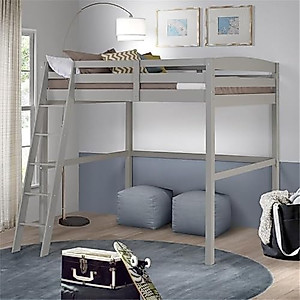 Camaflexi High Bed Loft, Full, Grey (Model: T1404F)