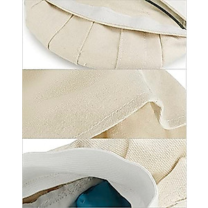 QWORK Sand Blasting Hood Cap, Shawl Sandblaster Protective Gear Mask, Anti Dust/Wind Sandblasting Tool Mask, Heat / Cut / Scratch Resistant Neck Protector, White