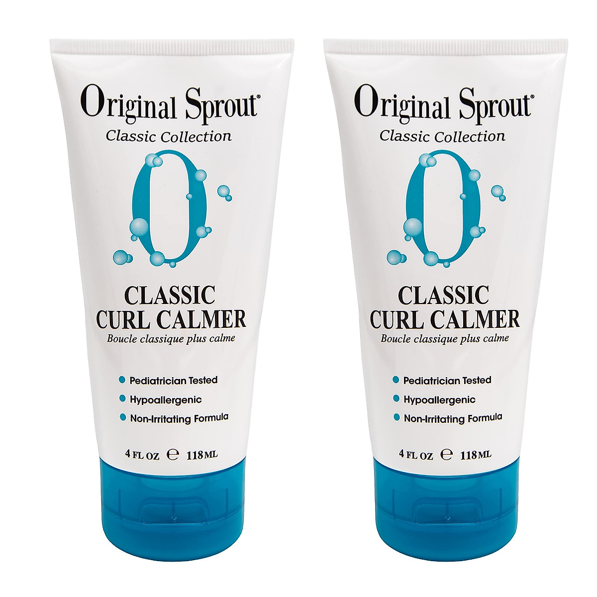 Original Sprout Classic Curl Calmer. Safe Hair Care. Curly Hair Moisturizer and Hair Strengthener. 4 Ounces. 2 Pack. (Packaging May Vary)
