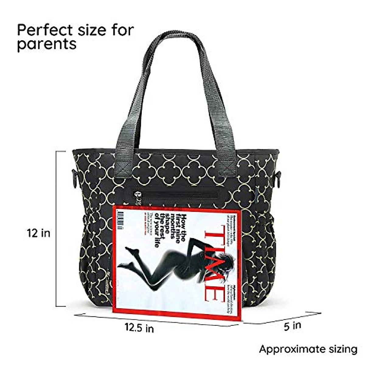 SoHo Grand Central Station Diaper Bag (Green)