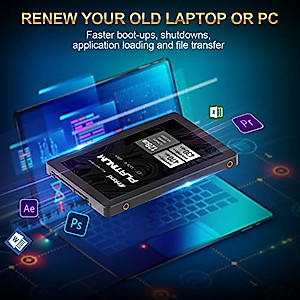 INLAND Platinum 128GB SSD SATA III 6Gb/s 2.5" 7mm TLC 3D NAND Internal Solid State Drive (128GB)