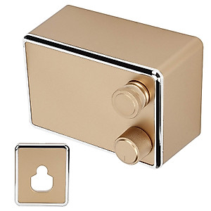 Garosa Retractable Clothesline Wall-Mounted Stainless Steel Clothes Drying Laundry Line Indoor Balcony Retracting Hanging Clothing Drying Rack Indoor Outdoor(Gold)