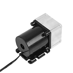 G1/4 Inner Thread, 12V DC Ultraquiet CPU Water Pump, G1/4 Thread for PC 500L/H G1/4 Thread Water Pump Noiseless Water Cooling Pump