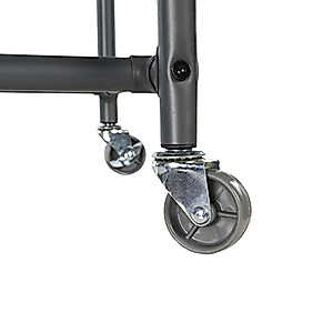 Neatfreak - 2 Tier Laundry Sorter - Laundry Hamper With Wheels & 2 x Laundry Basket Tote Bags For Dirty Clothes, Towels, Blankets, Bathroom Storage & Laundry Room Organization