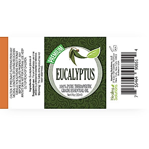 Healing Solutions 30ml Oils - Eucalyptus Essential Oil - 1 Fluid Ounce