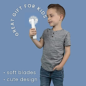 Handheld Mini Fan, 2 Speed Portable Fan, Rechargeable Hand Fan With Power Bank, White Personal Fan For Women & Kids, Quiet Table & Desk Fan For Office, Foldable USB Fan Great For Travel, Outdoors