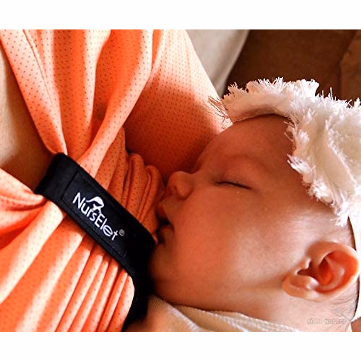 NursElet Nursing Bracelet, Hands-Free Shirt Holder Becomes Your Reminder Bracelet, Multifunctional, Pumping Mom Essential, Breastfeeding Helper, Must Have Baby Product