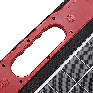 Portable Folding Solar Panel 100W Folding Number Electric Vehicle Rv Outdoor Car Ipx4 Controller Photovoltaic Charging for SemiFlexible Generating Panel Monocrystalline Solar