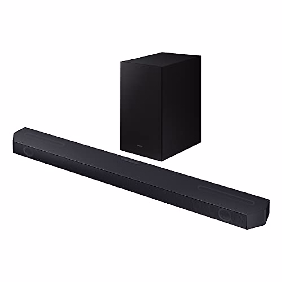 SAMSUNG QN75LS03BAFXZA 75 Inch The Frame 4K UltraHD Smart QLED TV with a HW-Q600C 3.1.2ch Soundbar and Subwoofer with Dolby Atmos (2022)