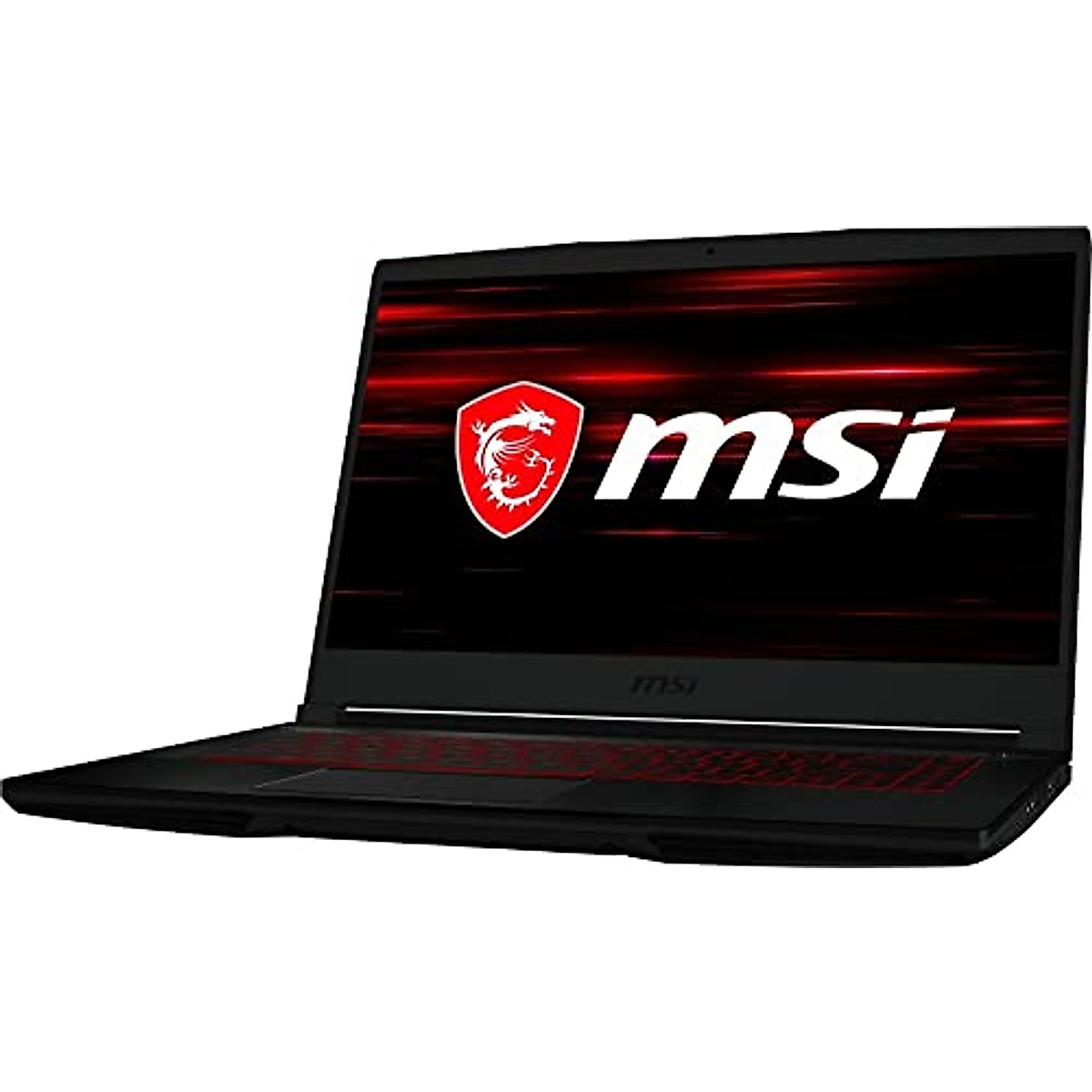 MSI GF63 15.6" FHD Premium Gaming Laptop | Intel 6-Core i5-10500H | 8GB RAM | 256GB SSD | NVIDIA GeForce GTX 1650 Max-Q | Backlit Keyboard | Windows 11 | with HDMI Cable Bundle