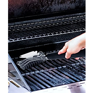 18inch Grill Brush and Scraper Bristle Free - BBQ Brush for Grill Cleaning Stainless Grill Cleaning Brush BBQ Grill Accessories Tools- Gifts for Men Dad