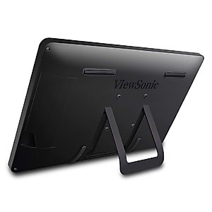 ViewSonic VSD243-BKA-US0 24 Inch 1080p 10-Point Touch Smart Digital Display with Bluetooth Dual Band Wi-Fi and Android Oreo 8.1 OS,Black