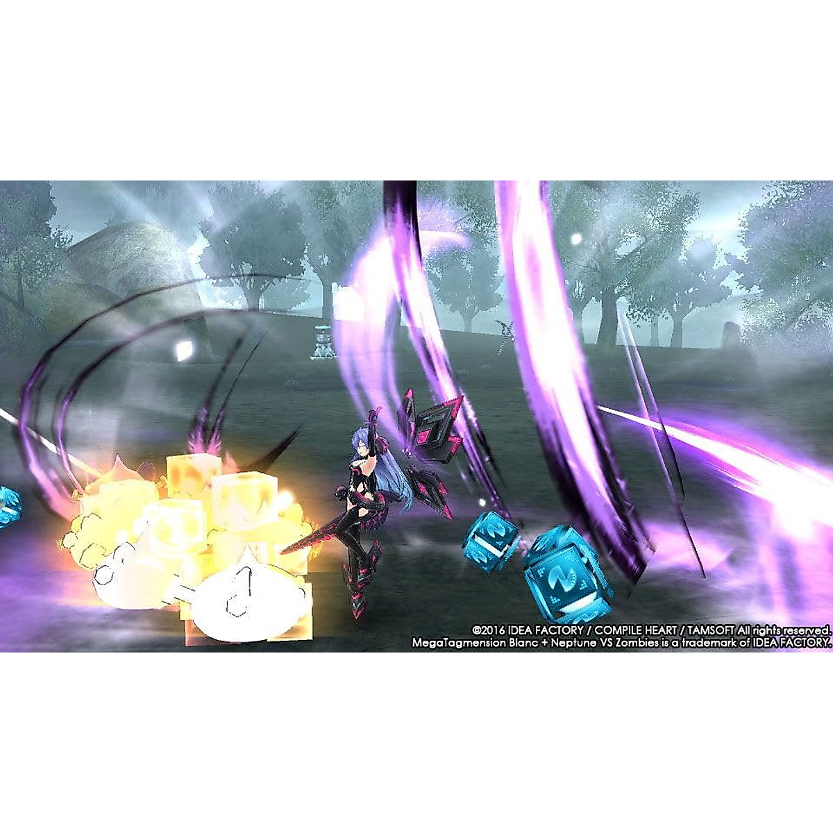 MegaTagmension Blanc + Neptune VS Zombies - PlayStation Vita