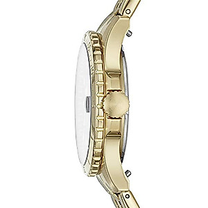 Fossil Women's FB-01 Quartz Stainless Steel Three-Hand Watch, Color: Gold (Model: ES4746)