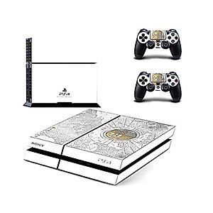 New PS4 Console Skin Sticker + 2 LED Lightbar Decals of Destiny The Taken King Limited Edition Skin Decals Designed for Sony PS4 PlayStation 4 Console and 2 Controllers Skin Covers