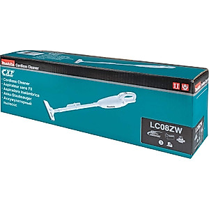 Makita LC08ZW 12V Max CXT Lithium-Ion Cordless Vacuum, Tool Only